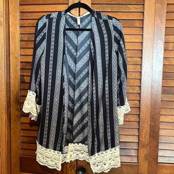 Xhilaration | Tops | Boho Aztec Duster | Poshmark